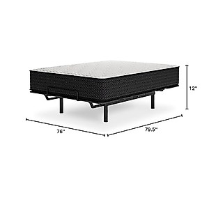 Signature Design by Ashley Limited Edition Plush 12 Inch Hybrid Mattress with Gel Memory Foam and Edge Support for Cool Sleep and Pressure Relief, King