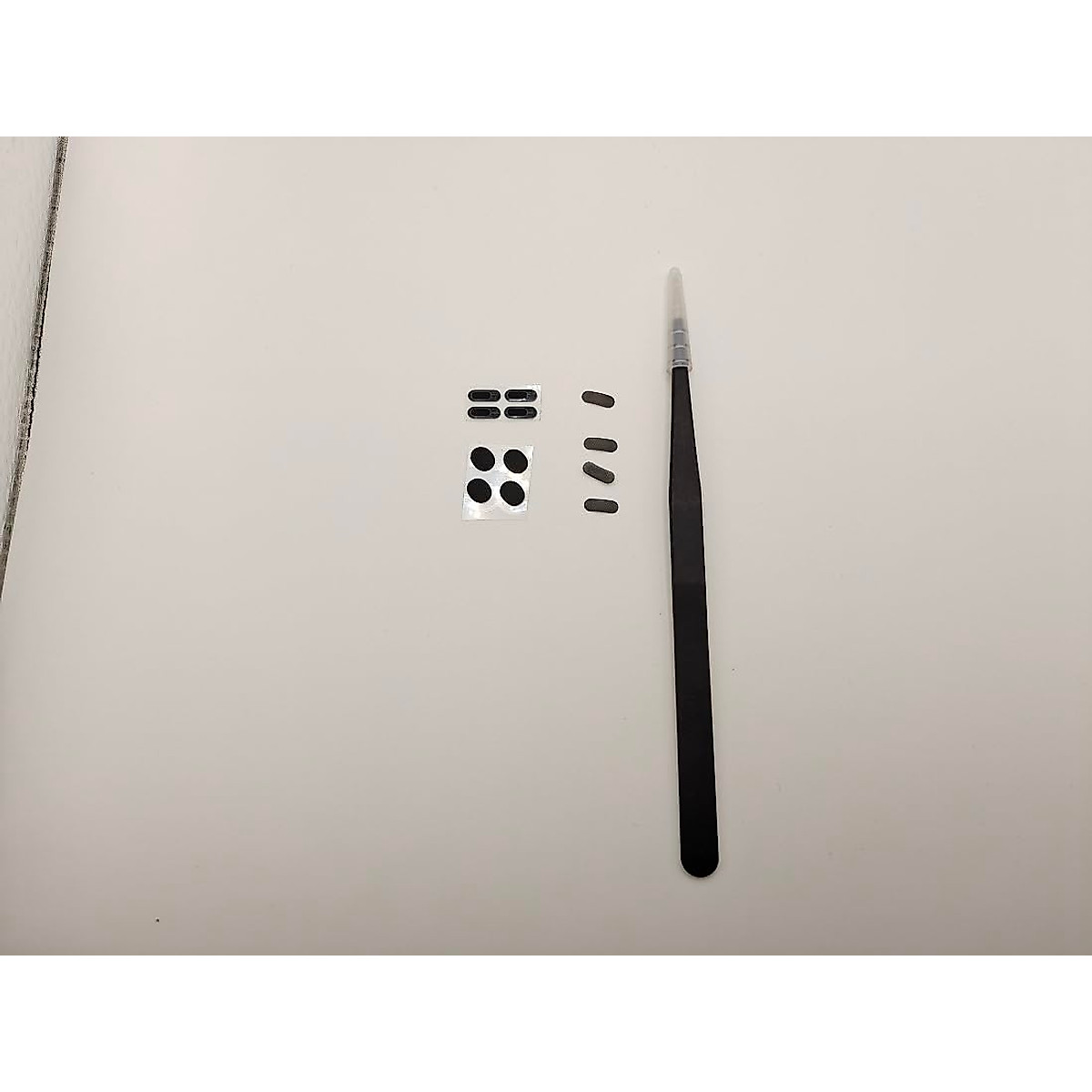 ZG0I7 Earphone Mesh Filter for Airpords Pro Repair Parts Replacement Dustproof Filter Tool Set 2 Pairs with Anti Static Stainless Steel Tweezer