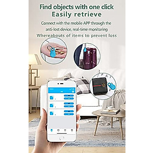 [4 Pack] Item Tracker Bluetooth Tracker Key Finder Item Locator for Kid Pet Keys Wallet All Your Things