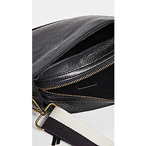 Madewell Women's The Transport Saddlebag, True Black, One Size