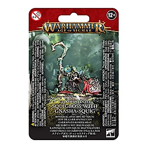 Warhammer Age of Sigmar - Gloomspite Gitz: Squigboss with Gnasha-Squig