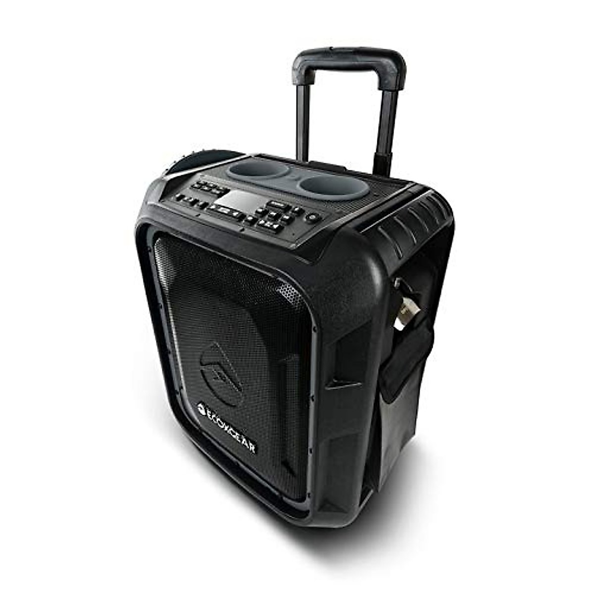 ECOXGEAR EcoBoulder+ GDI-EXBLD810 Rugged Waterproof Floating Portable Bluetooth Wireless 100 Watt Speaker and PA System (Gray)