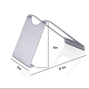 CdyBox Stainless Steel Wine Rack Single Wine Bottle Holder Rack Display (Silver)