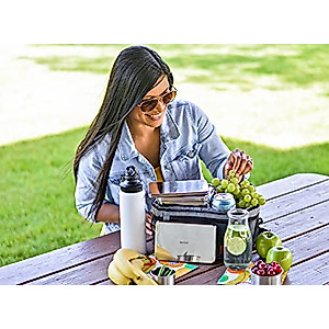 ecozoi Stainless Steel Lunch Chillers - Ice Packs for Lunch Bags, Lunch Boxes, Bento Boxes and Coolers - 2 Pack, Plastic-Free and Sustainable