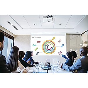 Epson PowerLite L200W 3LCD WXGA Long-Throw Laser Projector with Built-in Wireless and Miracast (Renewed)