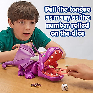 TOMY Snap Dragon Action Board Game for Kids, Family Board Games, Multicolor, 4 Years and Up