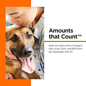 Nutri-Vet Fish Oil - Dog Skin & Coat Supplement - Omega 3 Fish Oil - Promotes Joint Health - 12oz