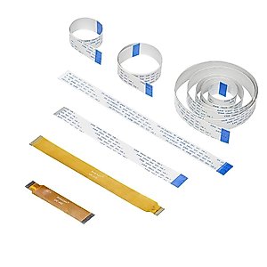 Arducam for Raspberry Pi Camera Ribbon Flex Extension Cable Set (7Pcs), 5.9” 7.87” 11.8” 19.69” 39.37” for Raspberry Pi, 2.87” 5.91” for Pi Zero