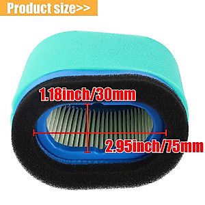 QAZAKY Filter Cleaner Compatible with 498596 690610 697029 5059H 5059K 5059D 4201 4207 M147431 M143275 M143278 273356 273356S 30-022 JA60 JA62 JA65 JS40 JS45 JS60 JS61