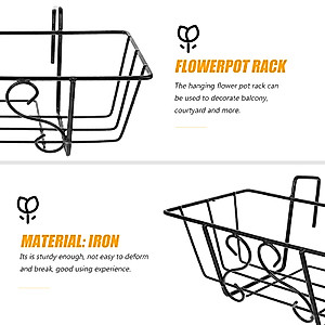 Housoutil Racks Windows Garden Wall Art Outdoor Grid Bonsai Fence Storage Decorative Flowerpot Balcony Over Holder Baskets Shelf Deck with Rectangular Home Lawn Retangular Sqaure