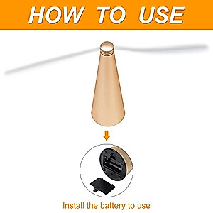 PIAOPIAONIU 4 Pcs Fly Fan for Table Outdoor Picnic Fly Fan and Food Fan Indoor Meal for Party