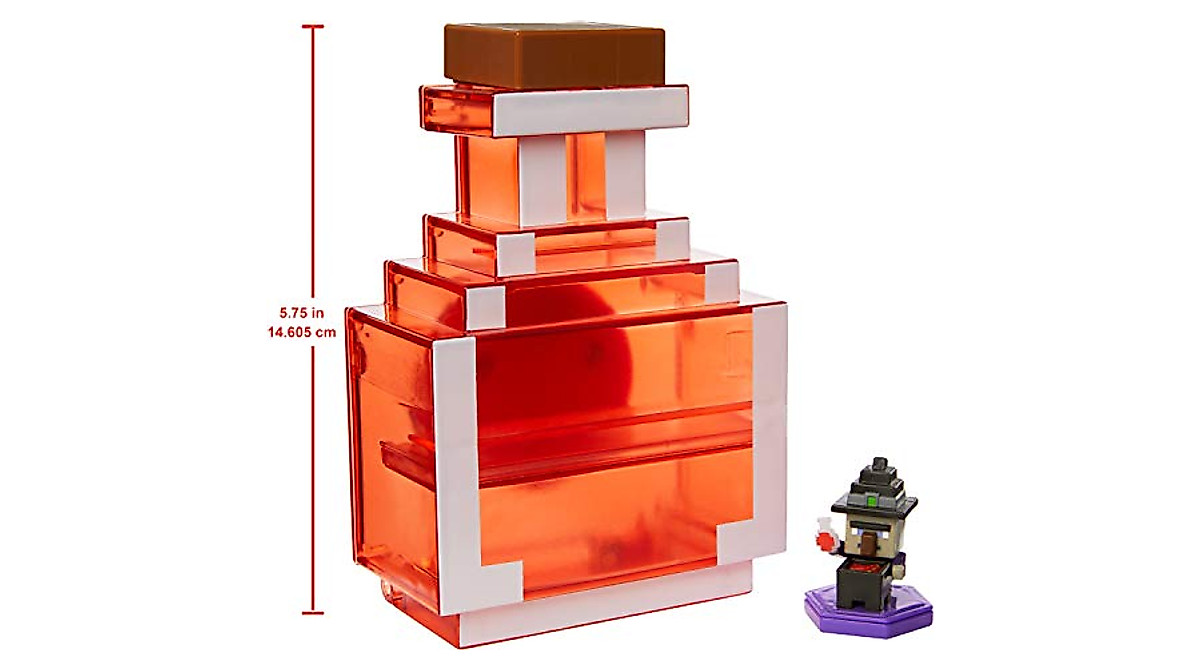 Mattel Minecraft Carry-Along Potion Case with Exclusive Mini Figure