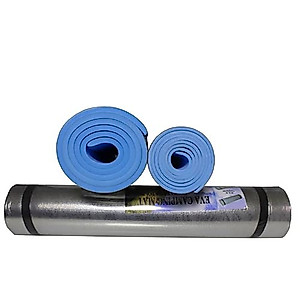 Lightweight Aluminium Foil Foam Yoga Mat, Anti-Tear Fitness Workout Mat Outdoor Picnic Pad for Pilates, Floor Exercises Random