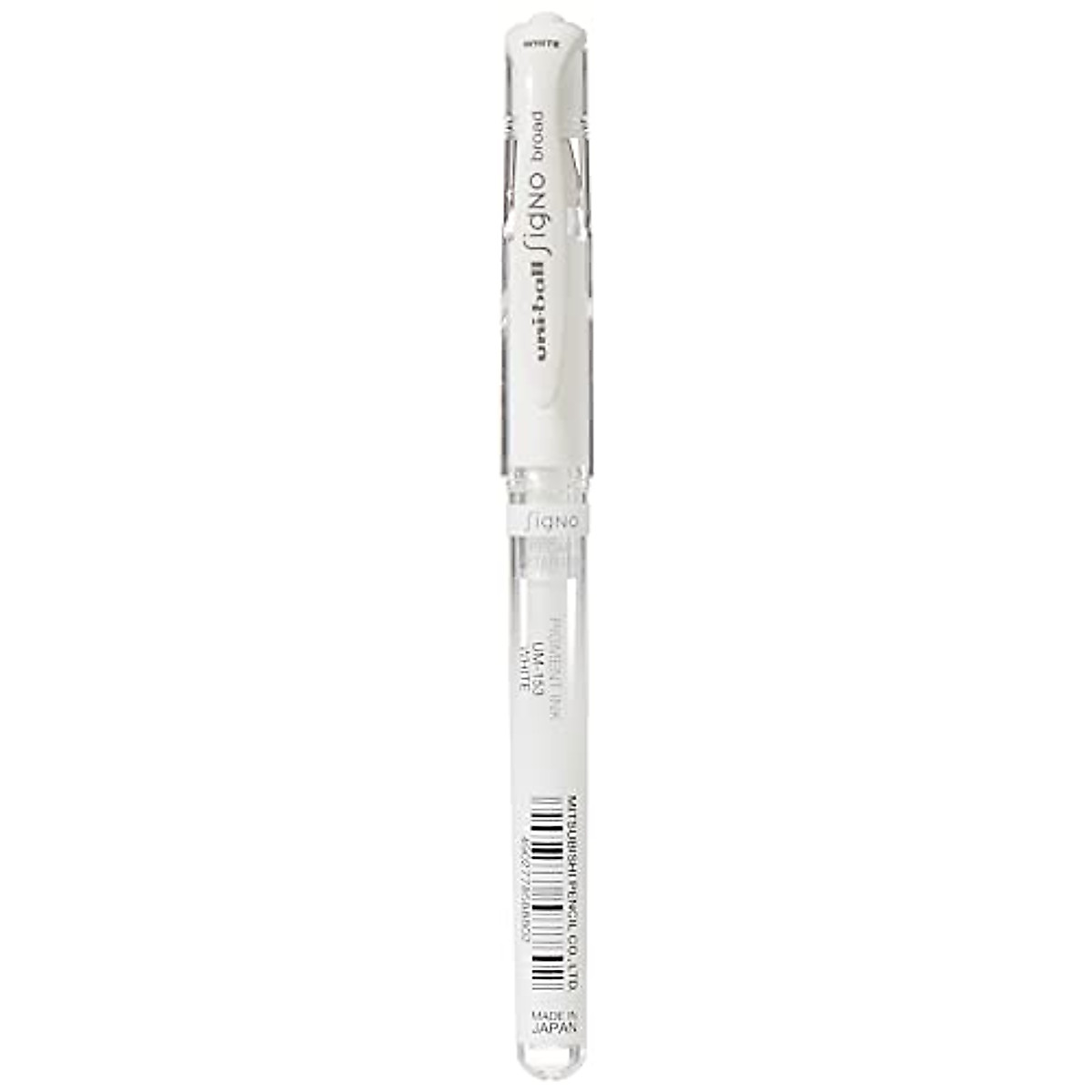Uni-Ball Impact Bold Point Gel Pen Open Stock, White