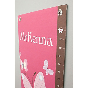 Personalized Growth Chart for Kids, Butterflies - I See Me!