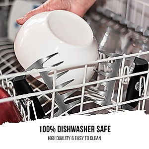 Grillheads Supply Co - Ultimate Metal Meat Claws, Heavy-Duty Grilling Meat Claws for Barbeque and Grill, Made of Heat Resistant and Easy to Clean Stainless Steel, Set of 2 Shredders