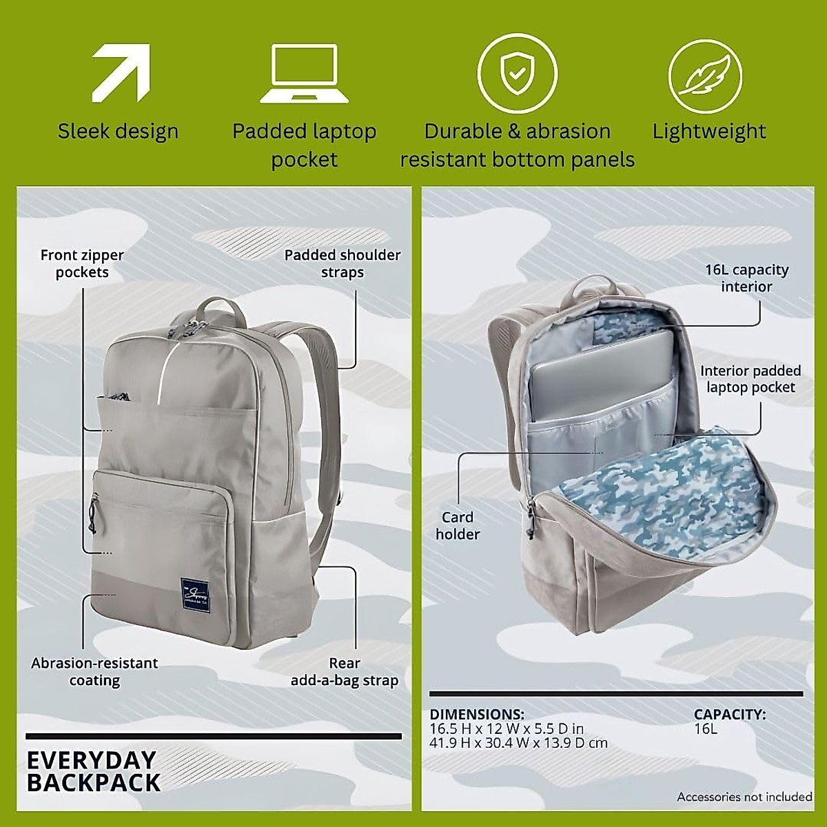 Skyway Rainier Softside Lightweight Backpacks (Moab Red, Rolltop Commuter Backpack 20L)