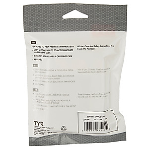 TYR Soft Silicone Ear Plugs