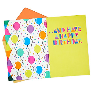 Hallmark Musical Birthday Card (Perfect You, Plays Happy by Pharrell Williams)