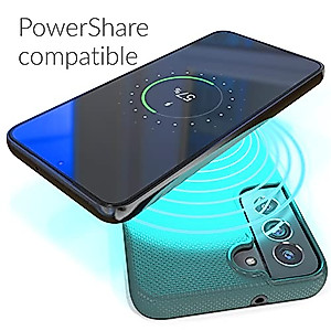 Crave Dual Guard for Samsung Galaxy S22 5G Case, Shockproof Protection Dual Layer - Forest Green