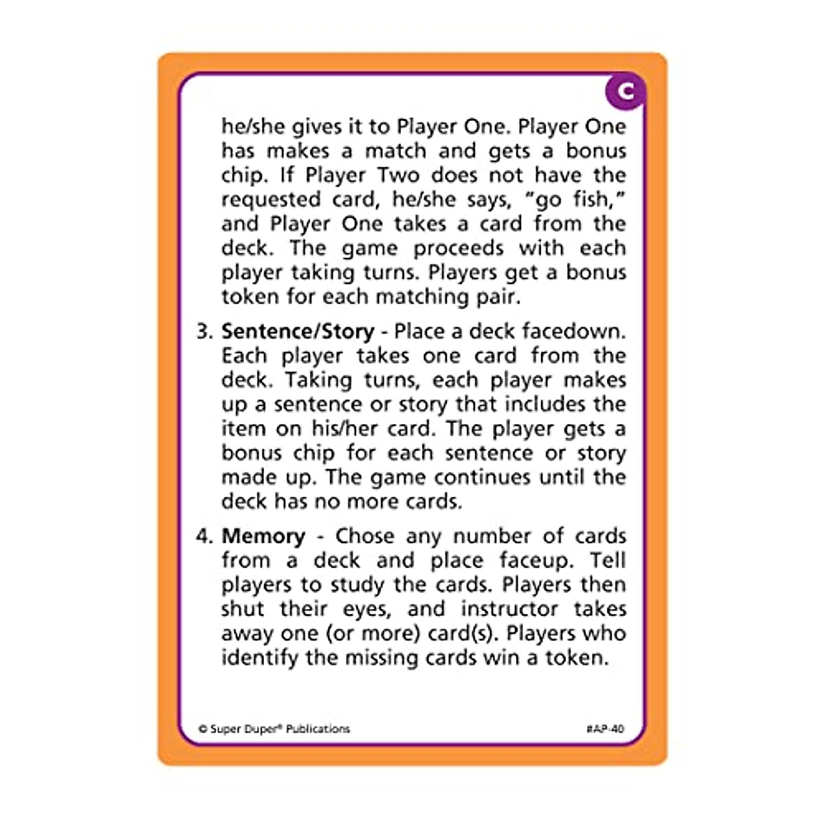 Super Duper Publications | Articulation Photos TH Sound Fun Deck Flash Cards | Educational Learning Resource for Children