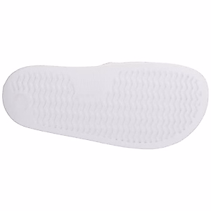 Reebok Women's Fulgere Slides Sandal, White/Skull Grey, 7