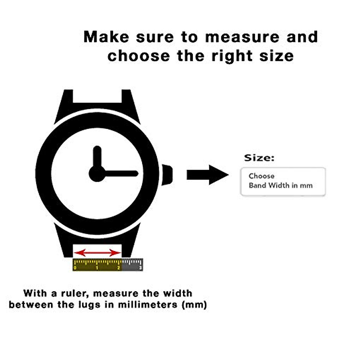 Bandini Mens Leather Rally Strap - Breathable Perforated Racing Watch Band - Replacement Racer Rally Band for Classic and Smart Watch - Orange 22mm Watch Band