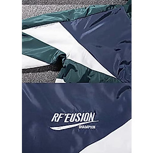 XPONNI Y2k Jacket for Women Zip Up Jacket Y2k Clothing Varsity Jacket Women Oversized Lightweigh Jacket Women (Blue,M)