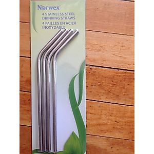 Norwex Stainless Steel Drinking Straws