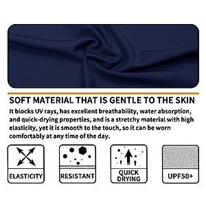 Actleis Men's Short Sleeve Rash Guard, UPF50+ UV Sun Protection Tee Quick Dry Swimming Shirts L Charcoal gray