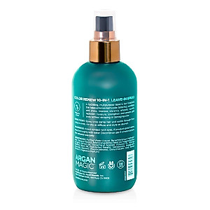 Argan Magic Color Renew 10-in-1 Multipurpose Spray & Leave in Conditioner for Color Treated Hair | Hydrates, Enhances Color, Boost Shine | Enriched with Argan Oil | Made in USA, Paraben Free (8 oz)