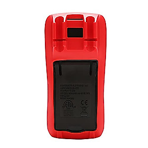 UNI-T Digital Multimeter Tester UT133A, AC DC Voltage Current Dmm Multimeter 6000 Counts Auto Ranging NCV Measures Volt Amp Ohm Capacitance Frequency Temperature, Continuity Diode Test, Palm Size