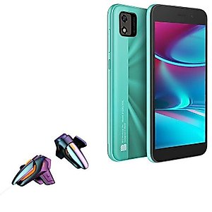 BoxWave Gaming Gear Compatible with BLU Studio X10L (Gaming Gear by BoxWave) - Touchscreen QuickTrigger, Trigger Buttons Quick Gaming Mobile FPS for BLU Studio X10L - Jet Black