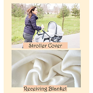 AZI&CHI Baby Monthly Milestone Blanket - Newborn Photography Backdrop Fleece Memory Photo Blanket - 1 to 12 Months for Newborn Boy and Girl 47" x 43" (Square Wreath)