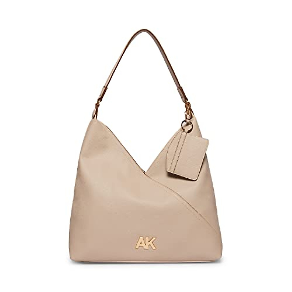 Anne Klein womens A-line With Card Case hobo, Clay, One Size US
