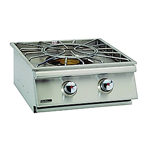 BULL 96000 Power Side-Burners, Stainless Steel
