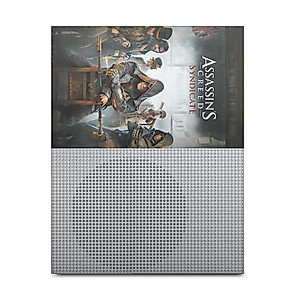 Head Case Designs Officially Licensed Assassin's Creed Key Art Syndicate Graphics Vinyl Sticker Gaming Skin Decal Cover Compatible With Xbox One S Console and Controller Bundle