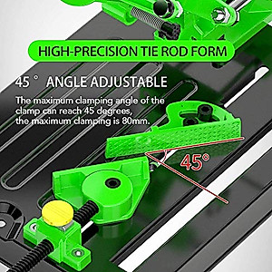 YWY Upgrade Angle Grinder Fixed Universal Bracket Polishing Machine Conversion Cutting Machine Table Saw Multifunctional Desktop Pull Rod Angle Grinding Machine Stand for 100 and 125 Angle Grinder