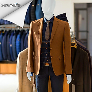 SereneLife 73" Tall Full-Body Male Mannequin With Adjustable Head, Flexible Limbs And Detachable Design, Perfect For Clothing Stores, Boutiques, Exhibitions And More