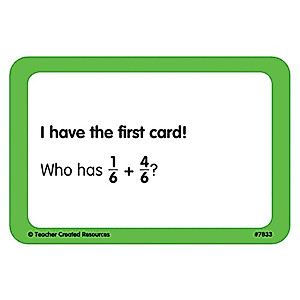 Teacher Created Resources I Have… Who Has…? Math Grades 4-5 (7833)