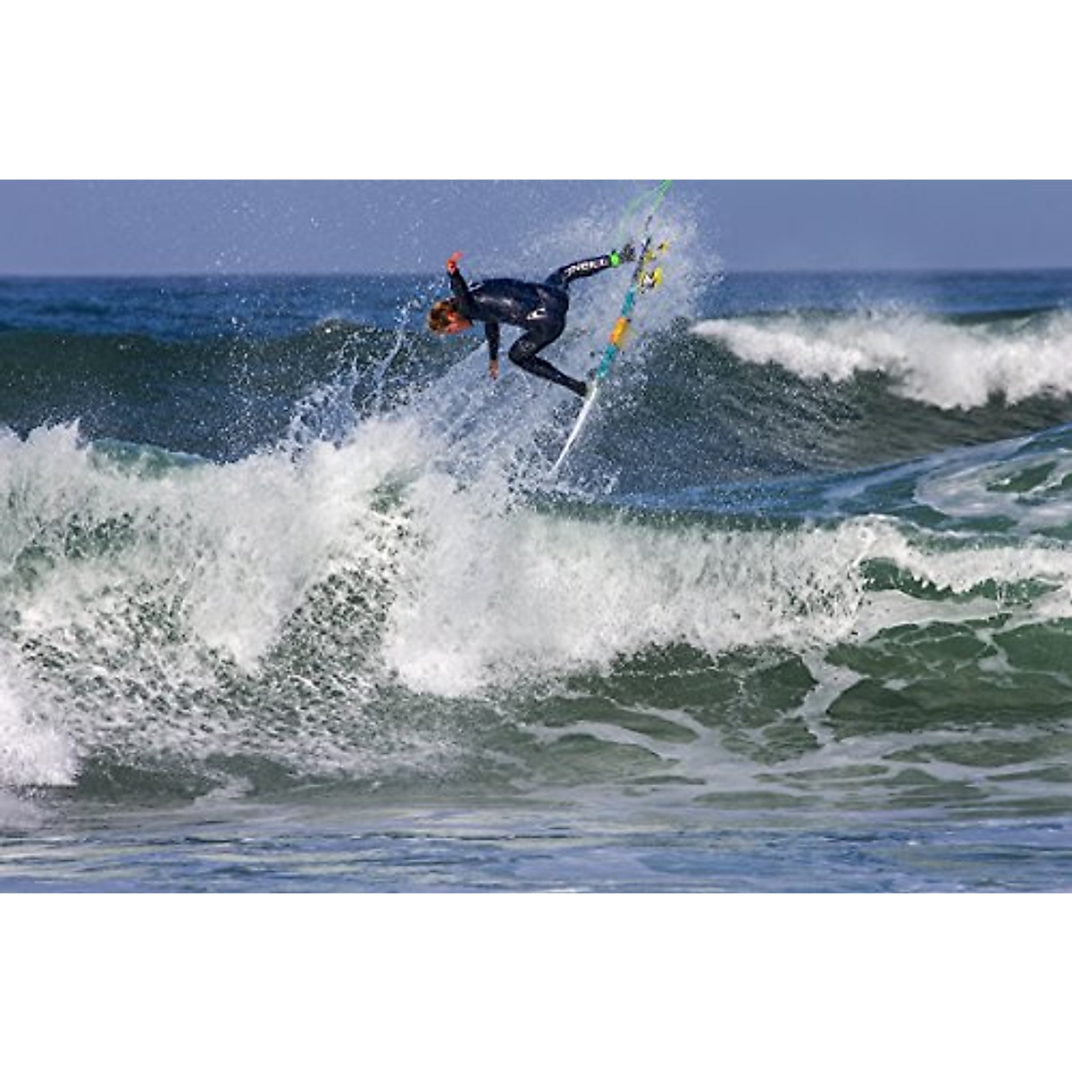 O'Neill Men's Hyperfreak 3/2mm Zipless Full Wetsuit, Black/Black, X-Large Short