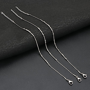 JoycuFF Morse Code Bracelets for Women Dream Big Inspirational Birthday Thanksgiving Day Christmas Gifts for Best Friends Mom Sister Daughter Stainless Steel Beaded Bracelet