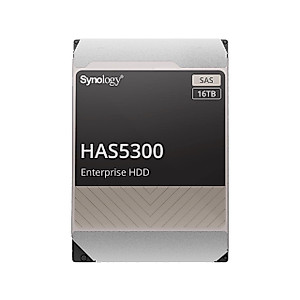 Synology HAS5300 HAS5300-16T 16 TB Hard Drive - 3.5" Internal - SAS (12Gb/s SAS)