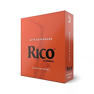 D’Addario Woodwinds - Rico Alto Sax Reeds - RJA1030 - Strength 3.0, 10-Pack