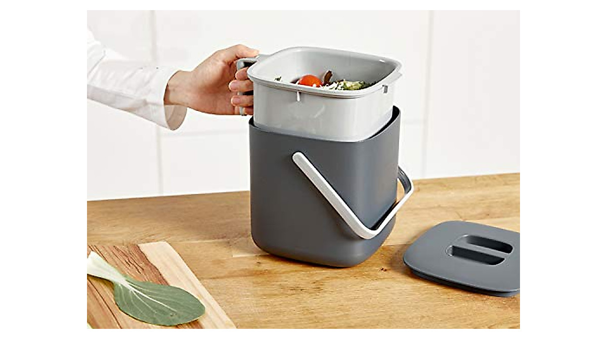 Litem Food Waste Basket Bin - Stylish & Practical