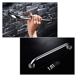 ALDEPO Grab Bars Stainless Steel Grab Bar, Grab Rails，Elderly Pregnant Women with Disabilities, Safety Non-Slip Barrier-Free Handrail, for Bathtub, Toilet, Kitchen