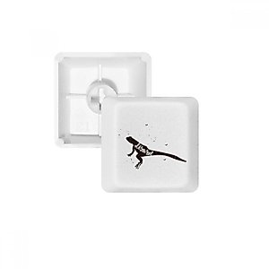 DIYthinker Lizard Black and White Animal Keycap Mechanical Keyboard PBT Gaming Upgrade Kit