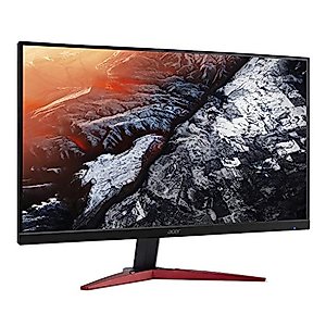 Acer KG251Q Jbmidpx 24.5” Full HD (1920 x 1080) Gaming Monitor | AMD FreeSync | Up to 165Hz Refresh Rate | Up to 0.6ms | Zero-Frame | 2 x 2 Watt Speakers (1 x Display Port, 1 x HDMI & 1 x DVI)