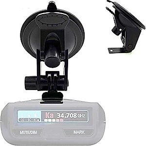 ChargerCity Car Truck Windshield Super Suction Cup Mount for UNIDEN R1 R2 R3 R4 DFR3 DFR6 DFR7 DFR8 DFR9 Radar Detector (not for Models not listesd)