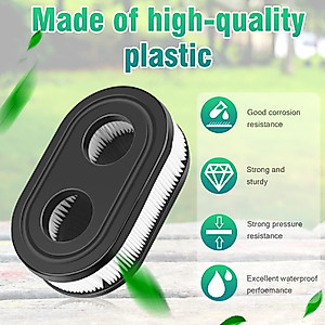 ARyee 593260 798452 Lawn Mower Air Filter, Air Cleaner Replacement Filters for 4247 5432 5432K 09P00 09P702 550E 500EX 550EX 625 575EX Air Filter Mower Series Engine Accessories